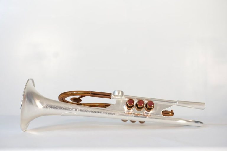 Jesus Trumpet (Satin Silver & Candy Brown) – C&M Musical Instruments